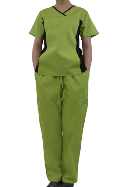 S101: Lime Green Set – Janet Scrubs