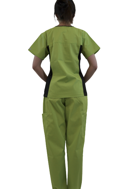 S101: Lime Green Set – Janet Scrubs