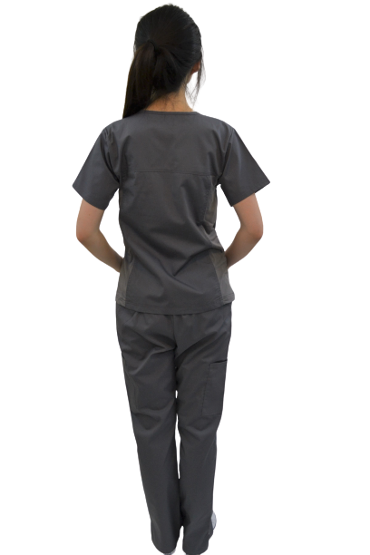 S101: Grey Set – Janet Scrubs